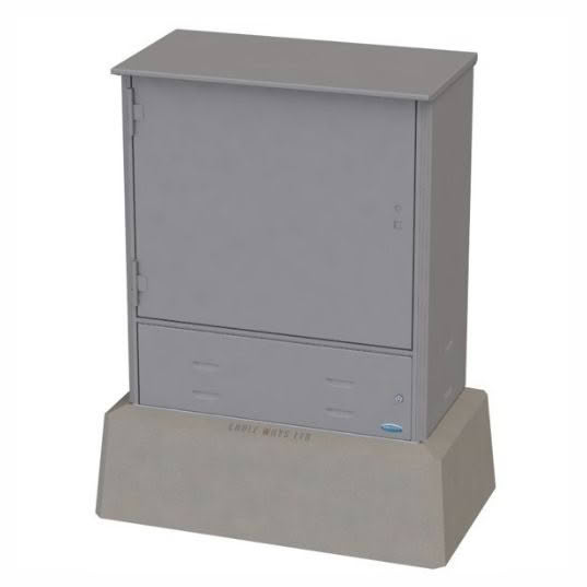 Fibre cabinet, single door, fully integrated 144 to 288 customer, 800W ...