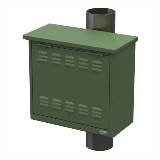 Fibre cabinet, single door, 650W x 300D x 600H - Cable Ways