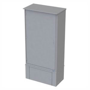 Fibre cabinet, single door, fully integrated for 576 customer, 800W x ...