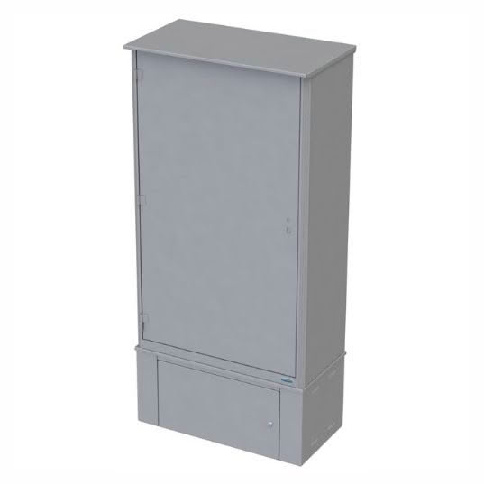 Fibre cabinet, single door, fully integrated for 576 customer, 800W x ...