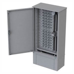 Fibre cabinet, single door, fully integrated for 576 customer, 800W x ...